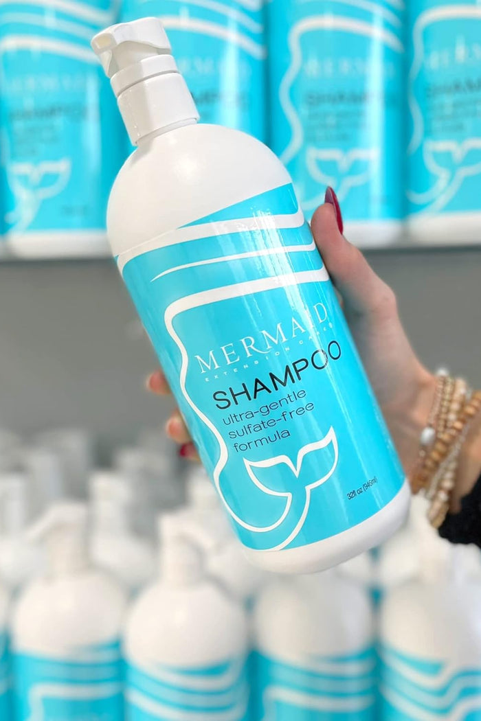 Mermaid Hair Extension Care Shampoo and Conditioner Kit – Mermaid ...