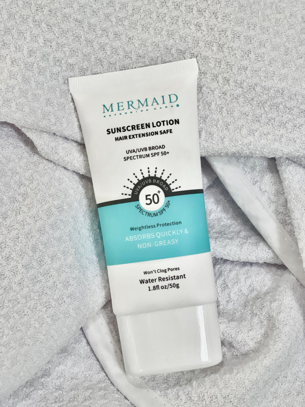 Extension-Safe Sheer Sunscreen SPF 50+ - Sunscreen for Hair Extensions ...